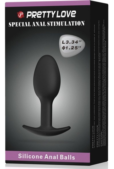 Agor Shop Pretty Love Special Anal Stimulation Silikon Anal Plug BI-040033 GG1-AF4202 Agor Shop Pretty Love Special Anal Stimulation Silikon Anal Plug BI-040033 GG1-AF4202