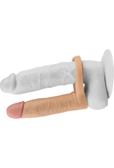Agor Shop The Ultra Soft Double Çift Taraflı Ilişki Anal Protez 14 cm Penis BB364