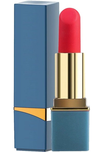Agor Shop Erox Lipstick Blue USB Şarjlı 10 Mod Ruj Vibratör Agor Shop Erox Lipstick Blue USB Şarjlı 10 Mod Ruj Vibratör