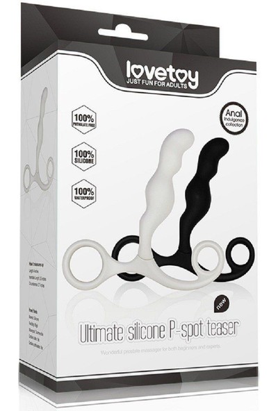 Agor Shop Lovetoy Ultimate Silicone P-Spot Anal Prostat Plug LV2613 GG1-AF4193
