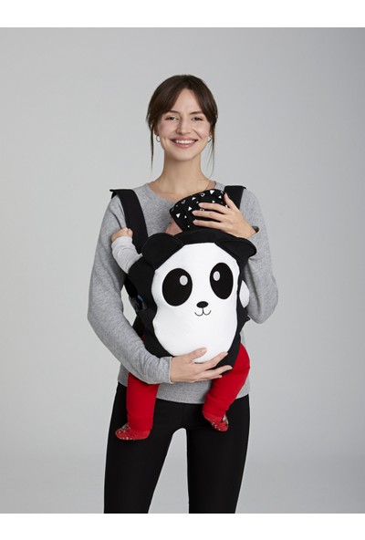 Woy Kids Unisex Panda Figürlü Bebek Taşıma Kangurusu KNG02