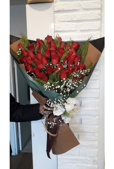 Bahçe Çiçek 41'li Gül Buketi