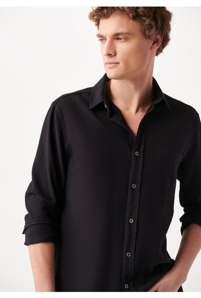 Mavi Erkek Siyah Gömlek 0210076-900 Mavi Erkek Siyah Gömlek 0210076-900