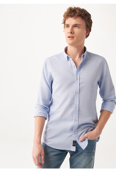 Mavi Erkek Mavi Gömlek 020579-70913