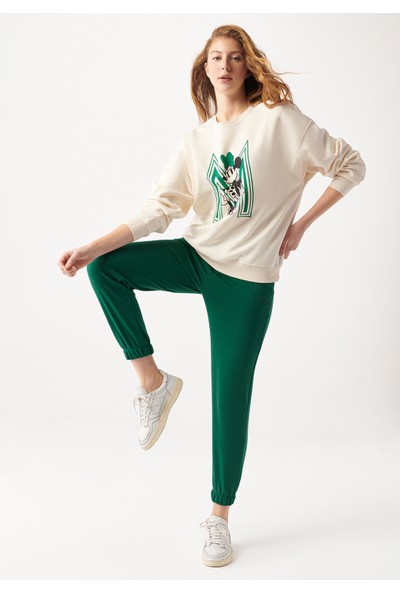 Mavi Yeşil Eşofman Altı