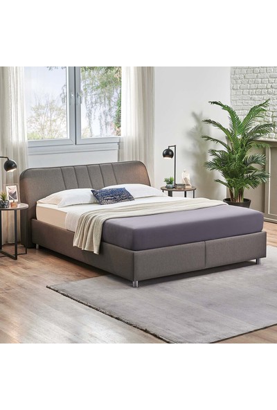 Yataş Bedding Petit Başlık Somni Baza Set - Antrasit