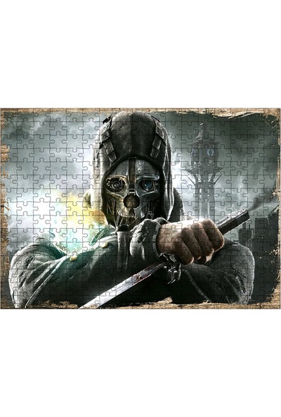 Tablomega Ahşap Mdf Puzzle Yapboz Dishonored Afiş 2 255 Parça 35*50 cm