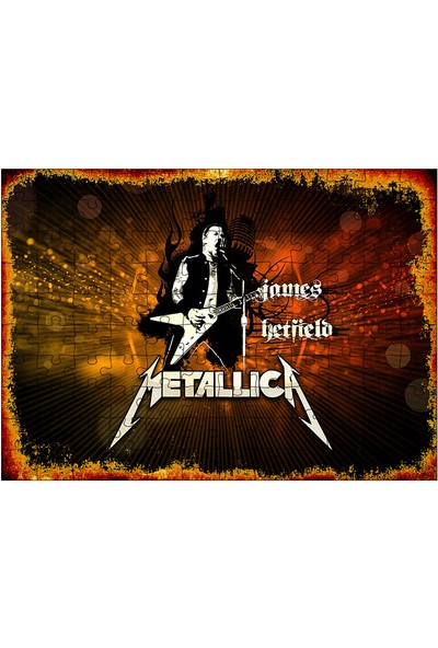 Tablomega Ahşap Mdf Puzzle Yapboz Metallica James Hetfield 120 Parça 25*35 cm Tablomega Ahşap Mdf Puzzle Yapboz Metallica James Hetfield 120 Parça 25*35 cm
