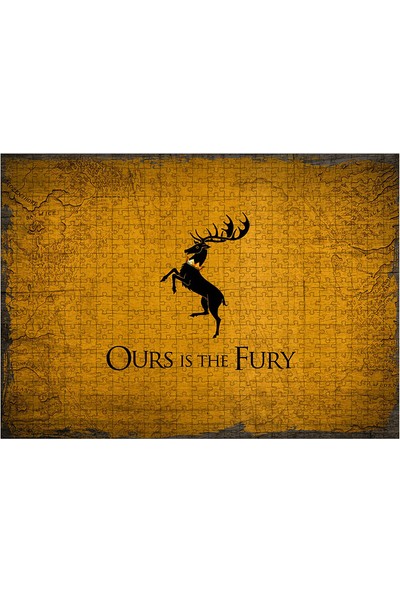 Tablomega Ahşap Mdf Puzzle Yapboz Game Of Thrones Baratheon Hanedan Sembol 500 Parça 50*70 cm Tablomega Ahşap Mdf Puzzle Yapboz Game Of Thrones Baratheon Hanedan Sembol 500 Parça 50*70 cm