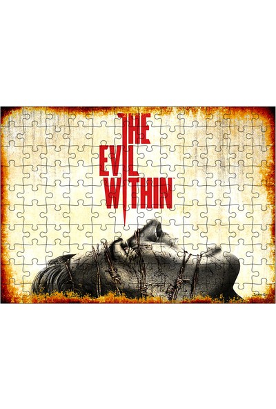 Tablomega Ahşap Mdf Puzzle Yapboz The Evil Within 120 Parça 25*35 cm Tablomega Ahşap Mdf Puzzle Yapboz The Evil Within 120 Parça 25*35 cm