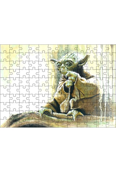 Tablomega Ahşap Mdf Puzzle Yapboz Star Wars Yoda 120 Parça 25*35 cm Tablomega Ahşap Mdf Puzzle Yapboz Star Wars Yoda 120 Parça 25*35 cm