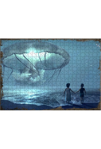 Tablomega Ahşap Mdf Puzzle Yapboz Fantastik Deniz Anası Deniz Çocuklar 500 Parça 50*70 cm Tablomega Ahşap Mdf Puzzle Yapboz Fantastik Deniz Anası Deniz Çocuklar 500 Parça 50*70 cm