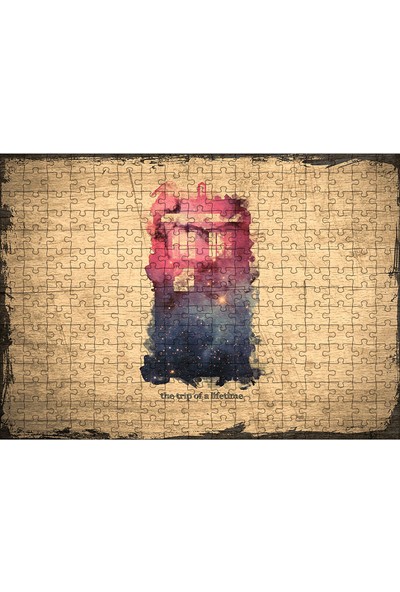 Tablomega Ahşap Mdf Puzzle Yapboz Doctor Who Police Box 255 Parça 35*50 cm Tablomega Ahşap Mdf Puzzle Yapboz Doctor Who Police Box 255 Parça 35*50 cm