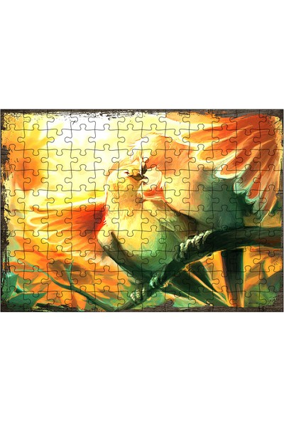 Tablomega Ahşap Mdf Puzzle Yapboz Sevgi Dolu Güvercinler 120 Parça 25*35 cm