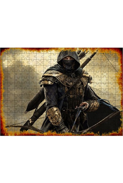 Tablomega Ahşap Mdf Puzzle Yapboz Assasian Creed 255 Parça 35*50 cm
