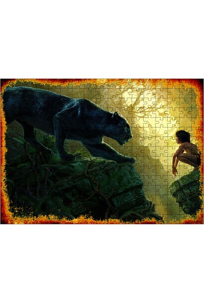 Tablomega Ahşap Mdf Puzzle Yapboz Kara Panter 255 Parça 35*50 cm