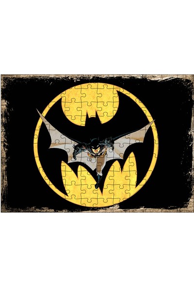 Tablomega Ahşap Mdf Puzzle Yapboz Batman 120 Parça 25*35 cm