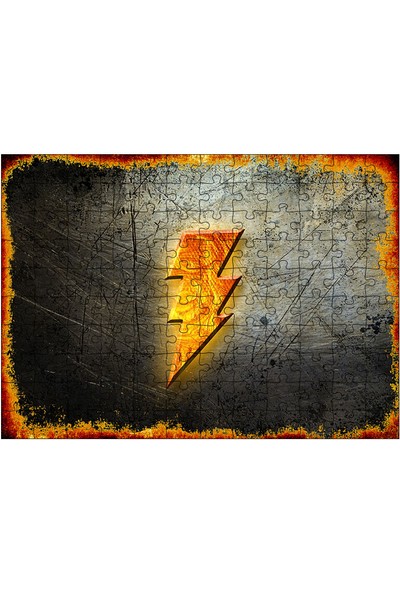 Tablomega Ahşap Mdf Puzzle Yapboz Eskitilmiş Flash Logo 120 Parça 25*35 cm Tablomega Ahşap Mdf Puzzle Yapboz Eskitilmiş Flash Logo 120 Parça 25*35 cm