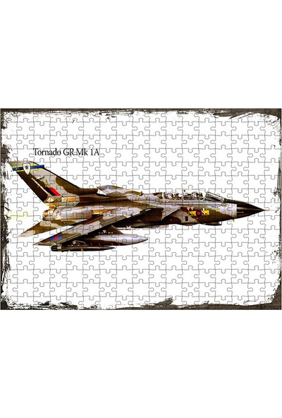 Tablomega Ahşap Mdf Puzzle Yapboz Tornado Gr.mk 1A Uçak 255 Parça 35*50 cm Tablomega Ahşap Mdf Puzzle Yapboz Tornado Gr.mk 1A Uçak 255 Parça 35*50 cm