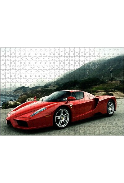 Tablomega Ahşap Mdf Puzzle Yapboz 109 Ferrari 458 Italia 500 Parça 50*70 cm