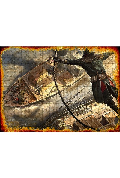 Tablomega Ahşap Mdf Puzzle Yapboz  assassin's Creed Posteri 255 Parça 35*50 cm Tablomega Ahşap Mdf Puzzle Yapboz  assassin's Creed Posteri 255 Parça 35*50 cm