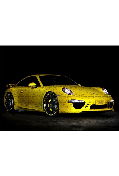 Tablomega Ahşap Mdf Puzzle Yapboz Porsche 991 Carrera 255 Parça 35*50 cm