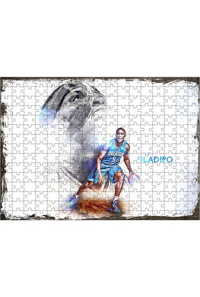 Tablomega Ahşap Mdf Puzzle Yapboz Nba Victor Oladipo 255 Parça 35*50 cm