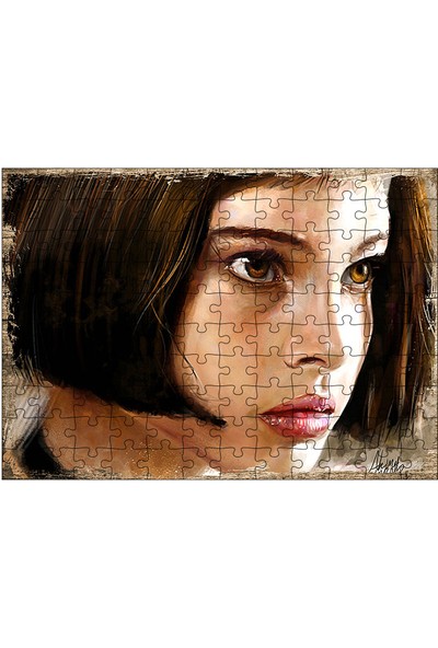 Tablomega Ahşap Mdf Puzzle Yapboz Leon Mathilda 120 Parça 25*35 cm