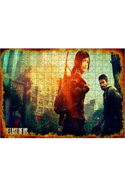 Tablomega Ahşap Mdf Puzzle Yapboz The Last Of Us 2 255 Parça 35*50 cm