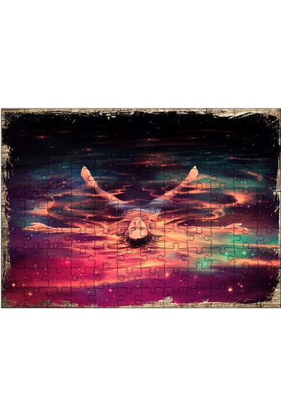 Tablomega Ahşap Mdf Puzzle Yapboz Suda Sırt Üstü Yüzen Yüzücü 120 Parça 25*35 cm Tablomega Ahşap Mdf Puzzle Yapboz Suda Sırt Üstü Yüzen Yüzücü 120 Parça 25*35 cm
