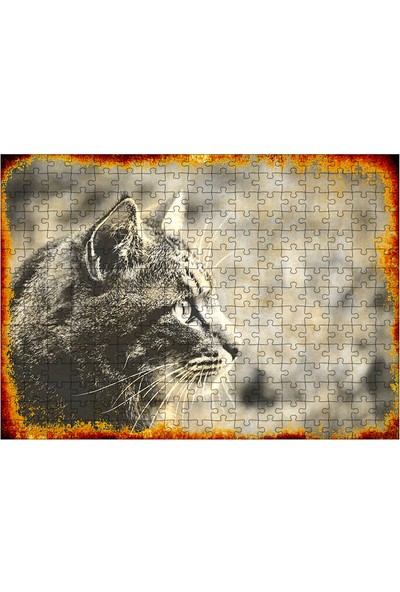 Tablomega Ahşap Mdf Puzzle Yapboz Kedi Temalı Tablo 255 Parça 35*50 cm Tablomega Ahşap Mdf Puzzle Yapboz Kedi Temalı Tablo 255 Parça 35*50 cm