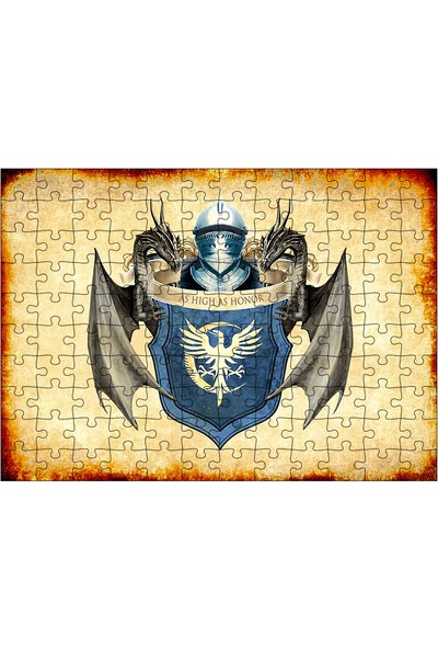 Tablomega Ahşap Mdf Puzzle Yapboz Game Of Thrones Logo 2 120 Parça 25*35 cm Tablomega Ahşap Mdf Puzzle Yapboz Game Of Thrones Logo 2 120 Parça 25*35 cm