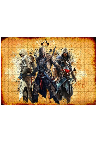 Tablomega Ahşap Mdf Puzzle Yapboz Assassin's Creed Posteri 500 Parça 50*70 cm Tablomega Ahşap Mdf Puzzle Yapboz Assassin's Creed Posteri 500 Parça 50*70 cm