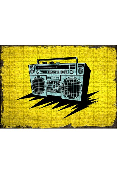 Tablomega Ahşap Mdf Puzzle Yapboz Nostalji Radio 500 Parça 50*70 cm Tablomega Ahşap Mdf Puzzle Yapboz Nostalji Radio 500 Parça 50*70 cm