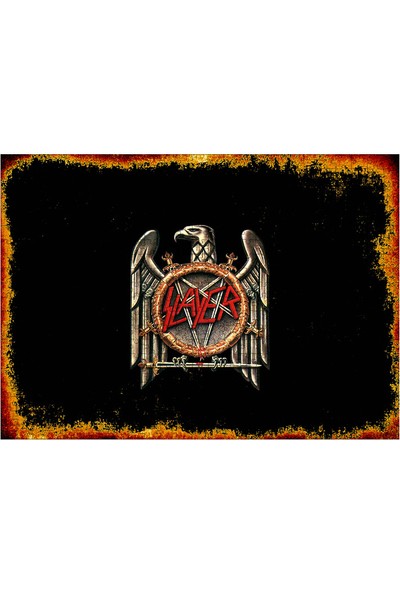 Tablomega Ahşap Mdf Puzzle Yapboz Slayer Poster 500 Parça 50*70 cm