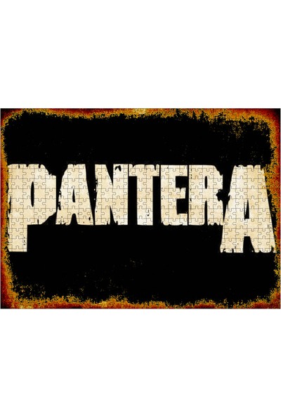 Tablomega Ahşap Mdf Puzzle Yapboz Pantera Afiş 500 Parça 50*70 cm