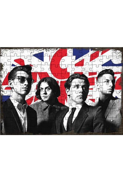 Tablomega Ahşap Mdf Puzzle Yapboz Arctic Monkeys 120 Parça 25*35 cm Tablomega Ahşap Mdf Puzzle Yapboz Arctic Monkeys 120 Parça 25*35 cm
