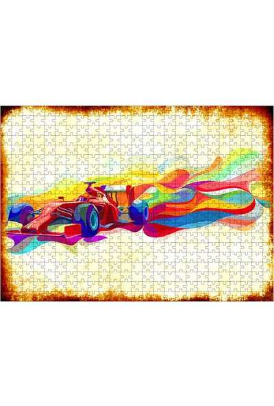 Tablomega Ahşap Mdf Puzzle Yapboz Formula 1 Aracı 500 Parça 50*70 cm Tablomega Ahşap Mdf Puzzle Yapboz Formula 1 Aracı 500 Parça 50*70 cm