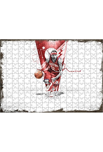 Tablomega Ahşap Mdf Puzzle Yapboz Allen Iverson Nba 255 Parça 35*50 cm Tablomega Ahşap Mdf Puzzle Yapboz Allen Iverson Nba 255 Parça 35*50 cm