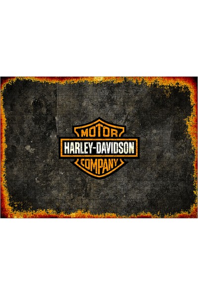 Tablomega Ahşap Mdf Puzzle Yapboz Retro Harley Davidson Tablo 255 Parça 35*50 cm Tablomega Ahşap Mdf Puzzle Yapboz Retro Harley Davidson Tablo 255 Parça 35*50 cm