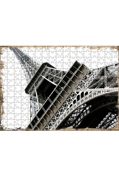 Tablomega Ahşap Mdf Puzzle Yapboz Siyah Beyaz Eyfel Kulesi 255 Parça 35*50 cm Tablomega Ahşap Mdf Puzzle Yapboz Siyah Beyaz Eyfel Kulesi 255 Parça 35*50 cm