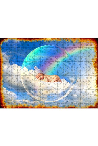 Tablomega Ahşap Mdf Puzzle Yapboz Uyuyan Bebek 255 Parça 35*50 cm Tablomega Ahşap Mdf Puzzle Yapboz Uyuyan Bebek 255 Parça 35*50 cm