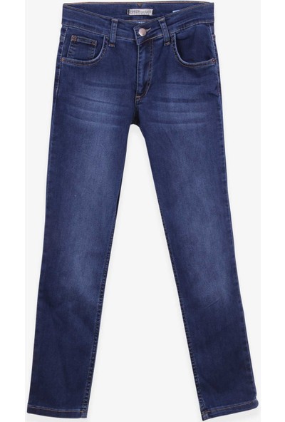 Breeze Erkek Çocuk Kot Pantolon Koyu Mavi (10-14 Yaş)