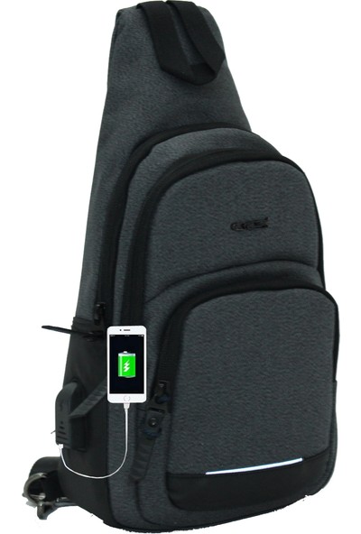 Ççs 31193 Tek Omuz Askılı Sırt Göğüs Çantası