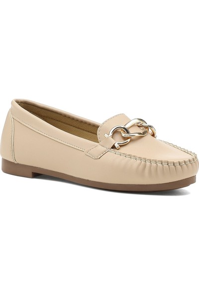 İnci Tok.z 2fx Nude Kadın Loafer Ayakkabı