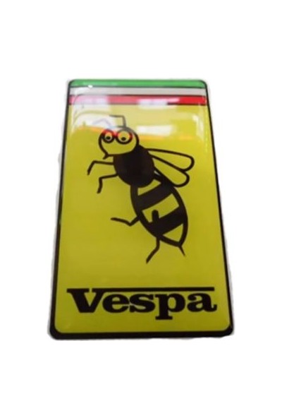 Gogomoto Vespa 3D Damla Sticker Gogomoto Vespa 3D Damla Sticker