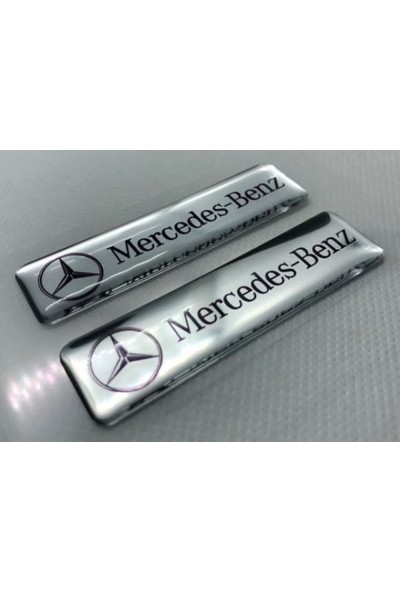 Gogomoto Mercedes Benz Damla Logo 3D Sticker Gogomoto Mercedes Benz Damla Logo 3D Sticker