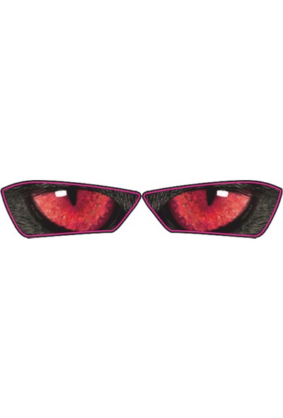 Gogomoto Yamaha R25 Far Filmi Delikli Kırmızı