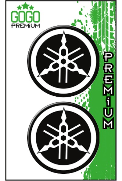 Gogomoto Yamaha 5x5 cm Damla Logo 2 Adet Gogomoto Yamaha 5x5 cm Damla Logo 2 Adet