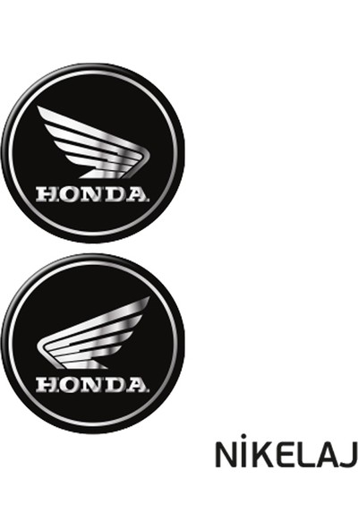 Gogomoto Honda Nikelaj 5x5 cm Damla Logo 2 Adet Gogomoto Honda Nikelaj 5x5 cm Damla Logo 2 Adet